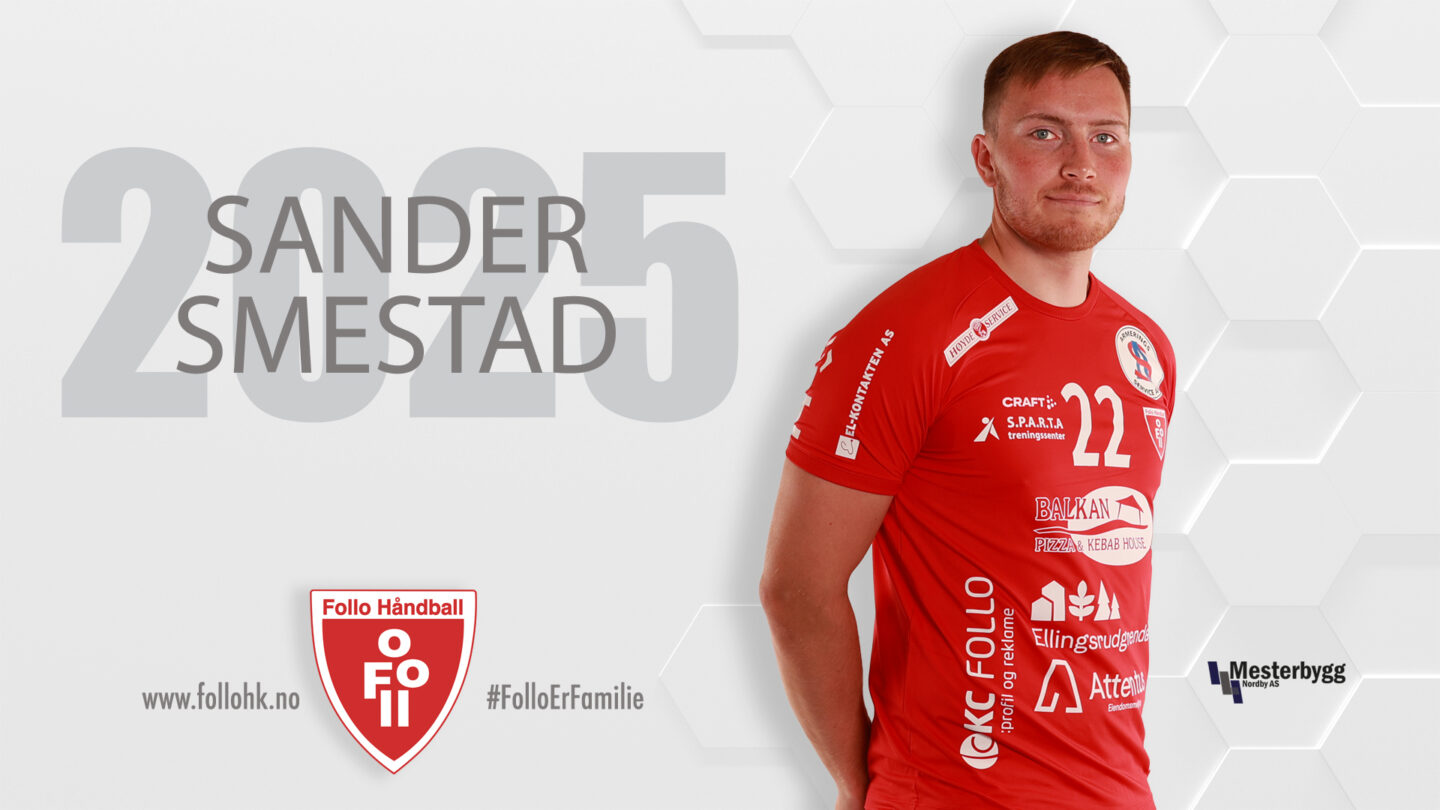 Sander Smestad forlenger med Follo HK – Follo